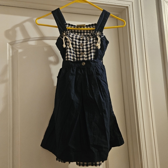 Isar Trachten | Dresses | Isar Trachten German Bavarian Navy And White ...